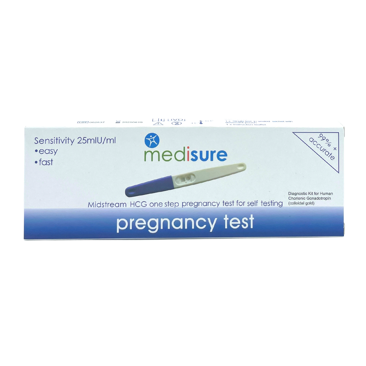 Medisure Midstream HCG Pregnancy Test – Wellness District